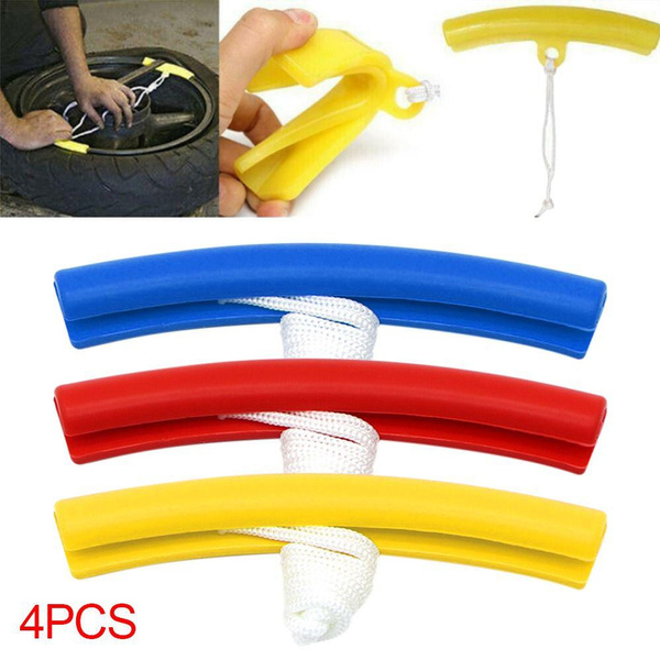 4Pcs Accessories Universal Flexible Mounting Tool Tyre Rim Protector ...