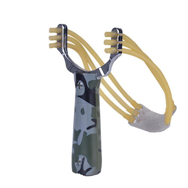 Outdoor Powerful Sling Shot Wrist Adult Slingshot Camouflage Hunting ...