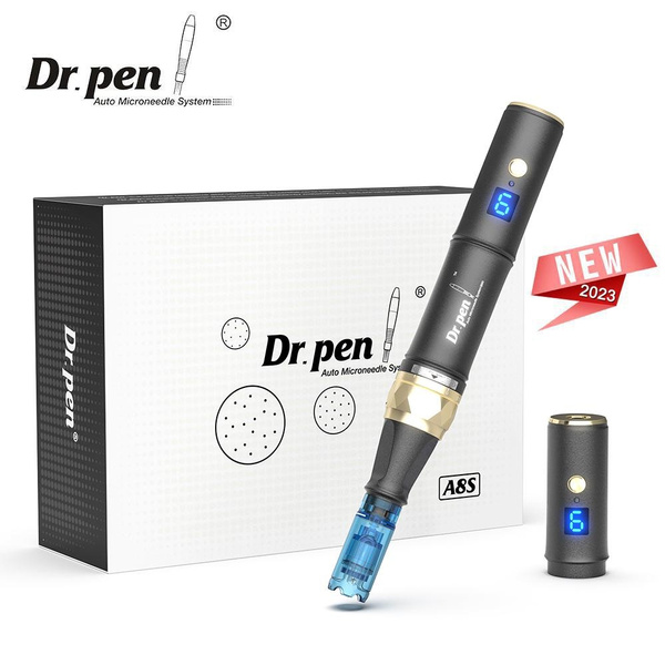 Dr. Pen Ultima A8S Professional Kit - Authentic Multi-Function Wireless Beauty Pen - Electric ...