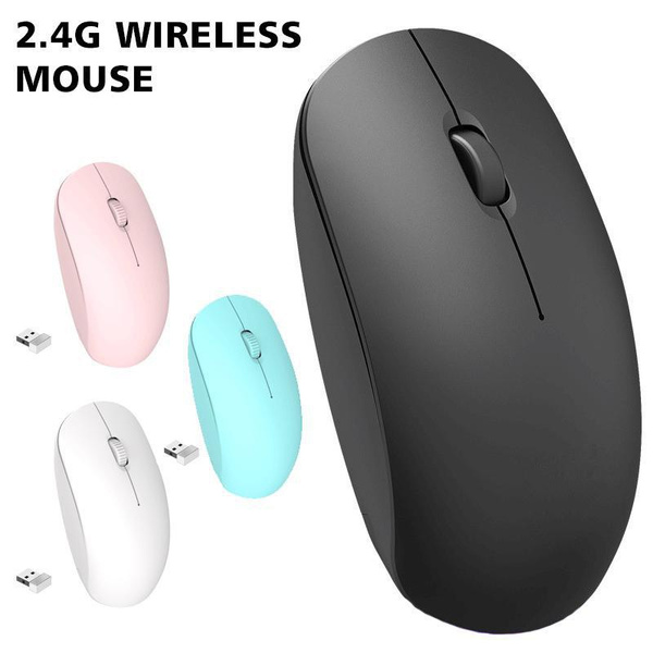 Bluetooth Wireless Mouse for Computer PC Laptop IPad Tablet 2.4GHZ WIFI ...