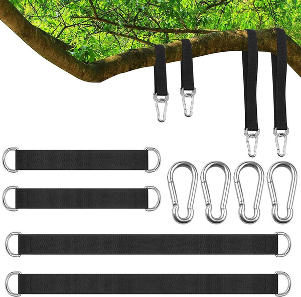 XonyiCos 4 PCS Short Straps Tree Swing Straps Hanging Kit, with ...