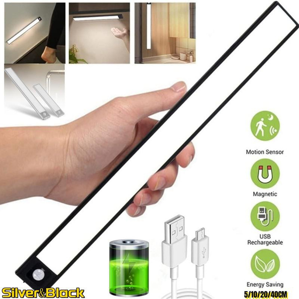 Ultra Thin Under Cabinet Lights, Rechargeable Motion Sensor Light ... Ultra Thin Under Cabinet Lights, Rechargeable Motion Sensor Light ...