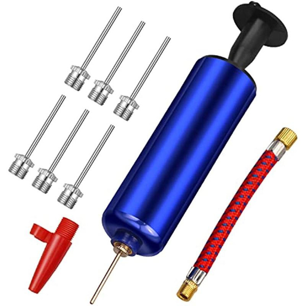Eruinfang Ball pump, ball pump, air pump inflator with 7 needles, 1 ...