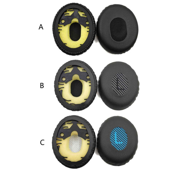 1Pair Ear Pads For-Bose On-Ear OE, OE1, QC3 Headphones Elastic Foam ...