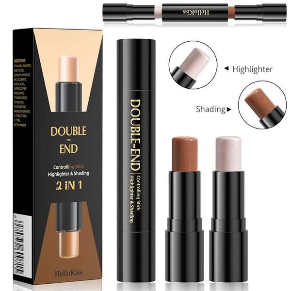 1Pc Contour Stick Double Head Contour Pen Waterproof Matte Finish ...