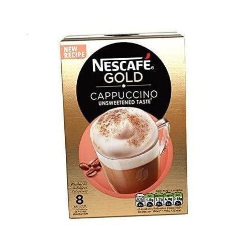Nescafe Instant Cappuccino (Unsweetened) in Individual Pockets 3 Packs ...