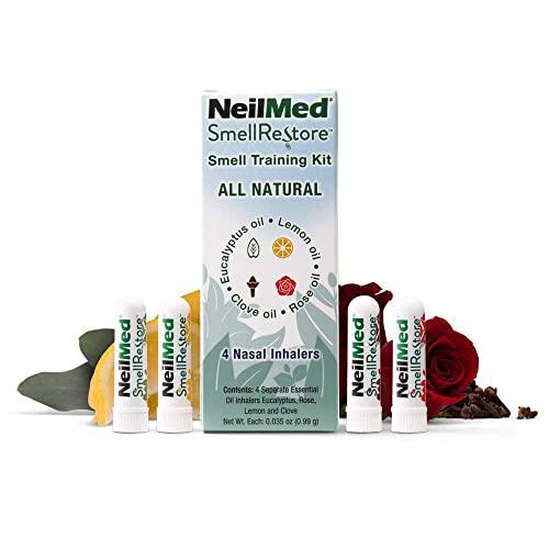 NeilMed Smell Restore - All Natural Smell Training Kit with 4 Separate ...