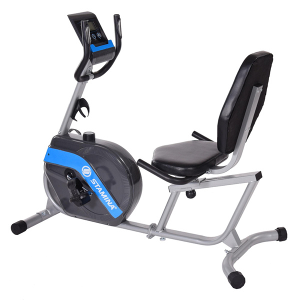Stamina 345 Recumbent Cardio Exercise Stationary Cycling Home Gym ...