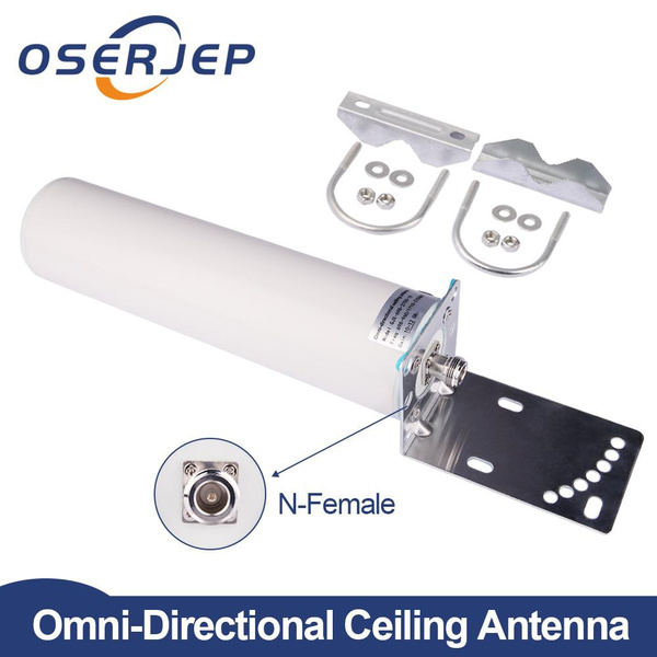4g LTE outdoor antenna 698-2700MHz 12DBi Onmi External barrel antenna ...