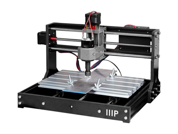 Monoprice Benchtop CNC Router Kit, 3 Axis Engraving and Milling ...