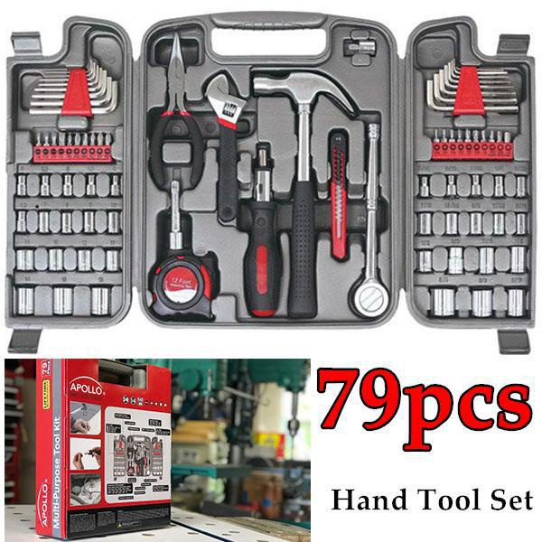 2023 New Precision Tools DT9411 79-Piece Multi-Purpose Hand Tool Set | Wish