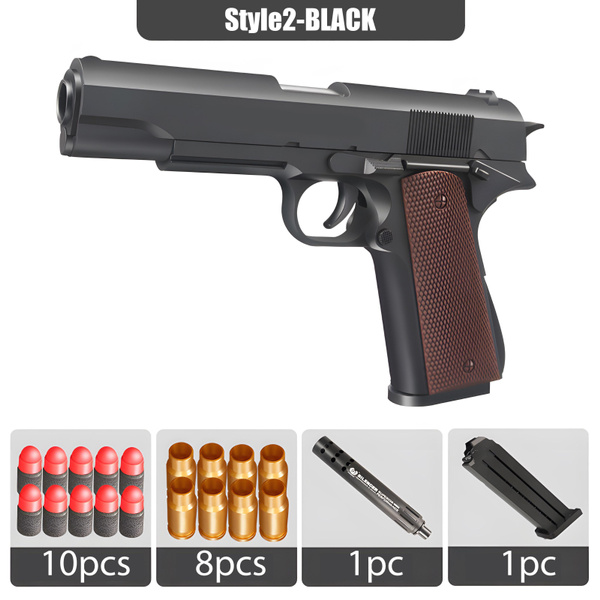 Soft Bullet Gun Toy Gun Can Fire Model Pistol,Soft Bullet Toy Gun with ...