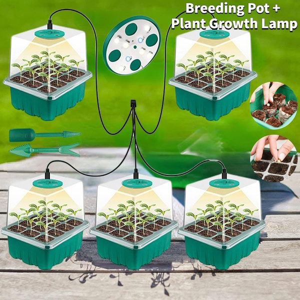 New Breeding Basin with Led Growth Light Seed Germination Sowing ...