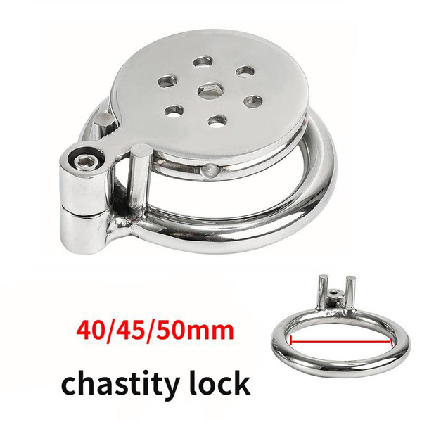 stainless steel Male Bird Cage Chastity Lock | Wish
