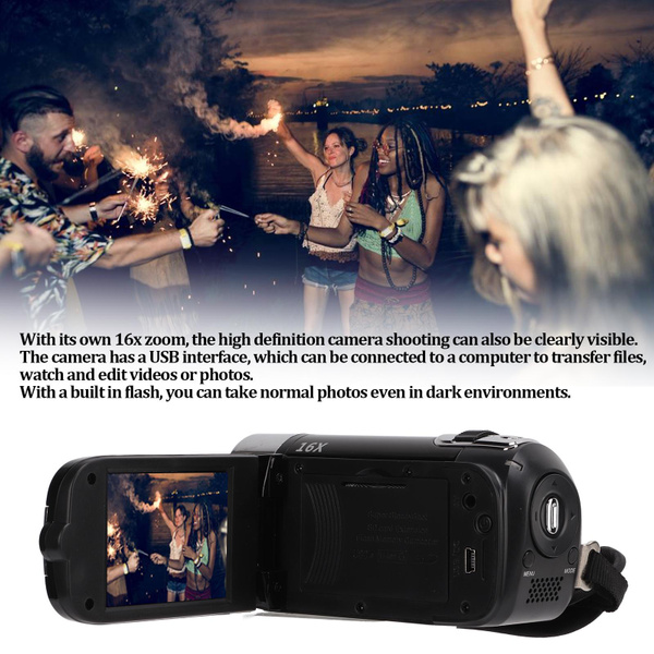 NEWEST Video Camera Camcorder Full HD 1080P 16MP Camera Recorder 270 ...