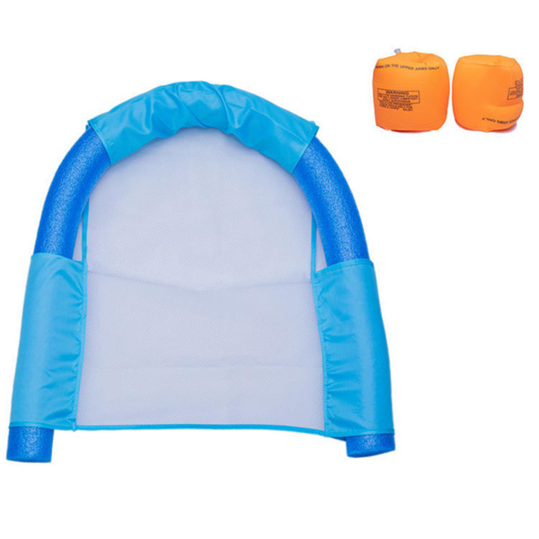 Sling Mesh Chair for Swimming Floating Noodle Chair Pool Noodles Floats ...
