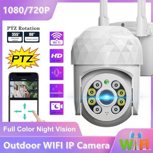 HD 1080P/720P WiFi IP Camera Wireless Speed Dome PTZ IP66 Waterproof ...