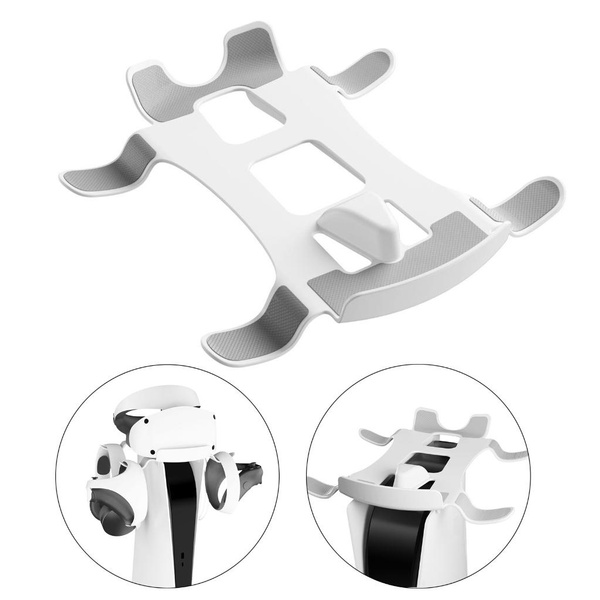 VR Storage Rack Brackets for PS VR2 Headset Display Holder with Charge ...