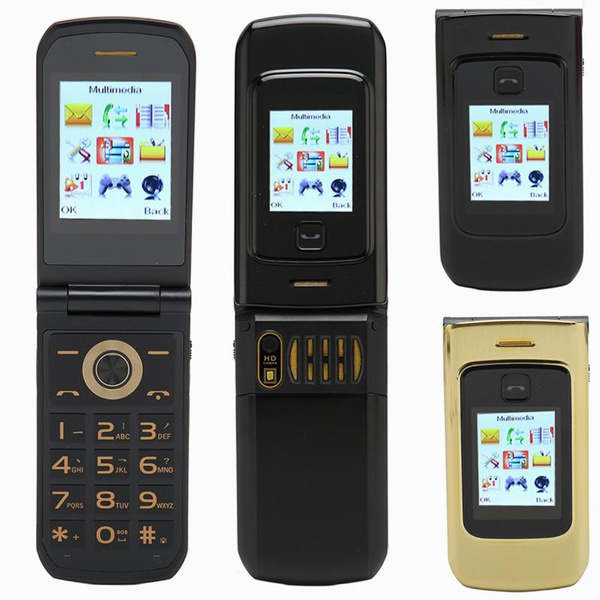 2G Senior Big Button Flip Cell Phone 2.4 Inch Flip Mobile Phone With ...