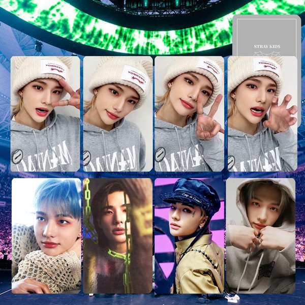 2023 New KPOP stray kids ablum 《MANIAC》Single new Album Photocard LOMO ...