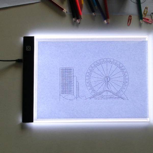 LED Copy Board Light Box A5 USB Light Box Artcraft Tracing Light Pad ...