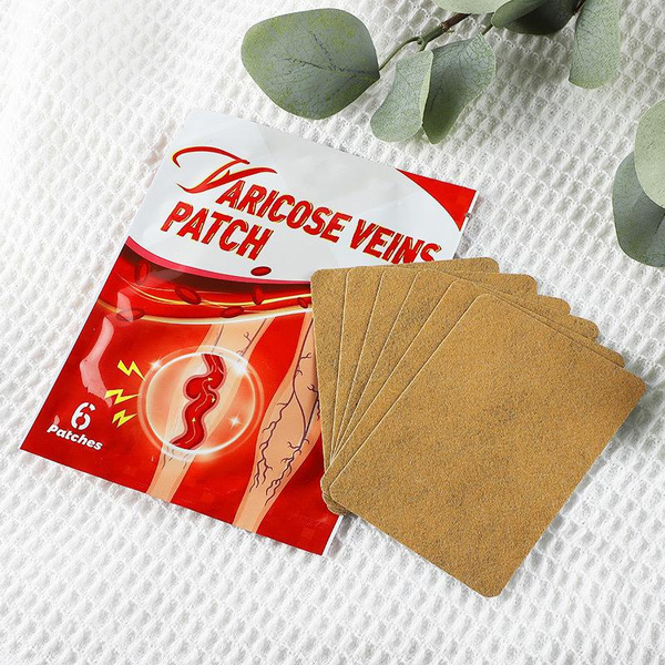 Newly 6pcs Varicose Veins Patch Plaster for Vasculitis Phlebitis Spider ...