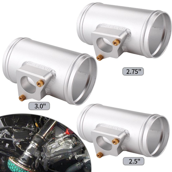63/70/76mm Car Air Flow Meter Base Air Intake Sensor Mount Adapter for ...