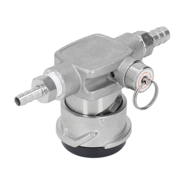 Beer Dispenser Keg Coupler, S System Keg Coupler Odorless Anti Backflow ...