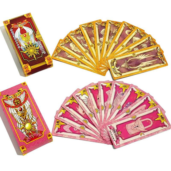 Anime Cardcaptor Sakura Clow Card Cosplay Prop KINOMOTO SAKURA Card ...