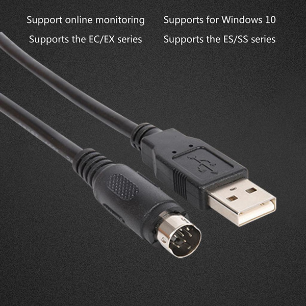 USB-ACAB230 for DELTA DVP PLC Programming Cable USB-DVP Programming ...