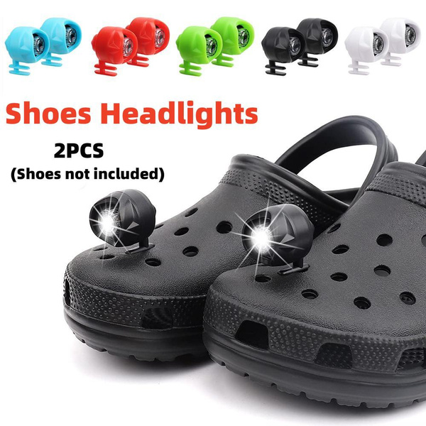 2Pcs 2023 New Headlights for Croc, Croc Lights for Shoes, Light Up Croc ...