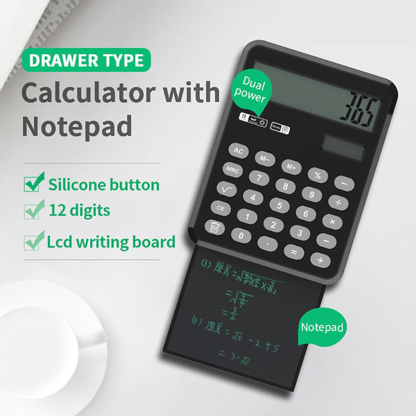 12 Digits Display Portable Calculator With Innovative Drawer Type 4 ... 12 Digits Display Portable Calculator With Innovative Drawer Type 4 ...