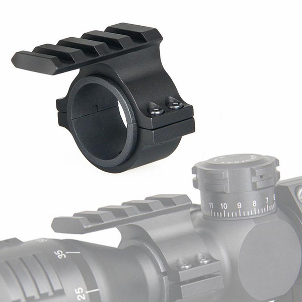 Tactical 25.4mm/30mm Scope Ring Mount Adapter With 20mm Weaver ...