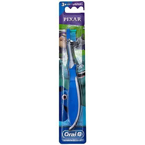 Oral-B Kids Pixar Toothbrush, Children 3+, Extra Soft, Characters Buzz ...