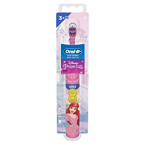 Oral-B Kid's Battery Toothbrush Featuring Disney's Little Mermaid, Soft ...