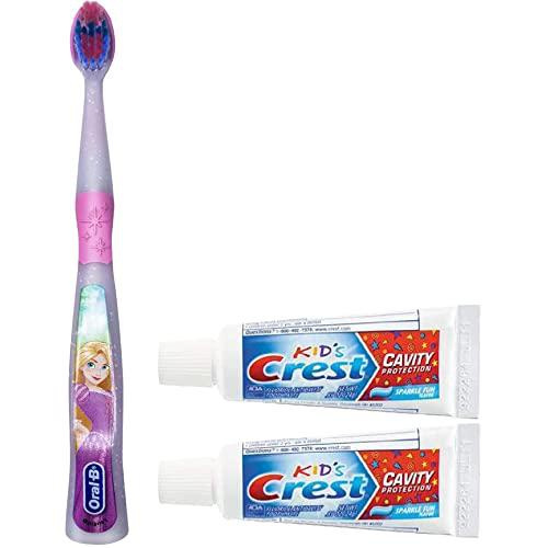 Oral-B Princess Toothbrush for Little Girls, Extra Soft, Characters ...