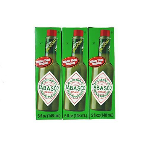 Tabasco Brand Green Jalapeno Pepper Sauce Pack of 3 | Wish
