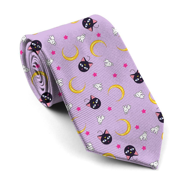 NEW Sailor Moon Mens Ties Novelty Neckties, Anime Tie cartoon Skinny 3D ...