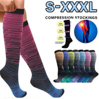 S-XXXL Graduated Medical Compression Socks for Women&Men 20-30mmhg Knee ...