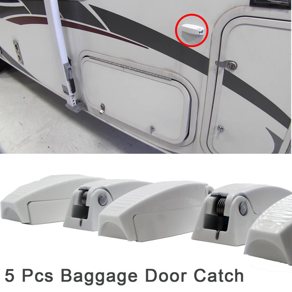 5pcs White Door Catch Holder Latch for RV Motorhome Camper Trailer ...