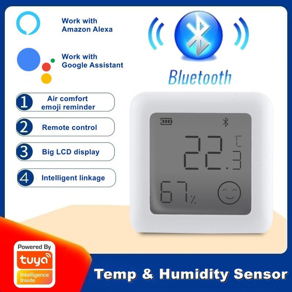 Tuya Bluetooth Smart Mini Temperature and Humidity Sensor with LCD Digital Display | Wish