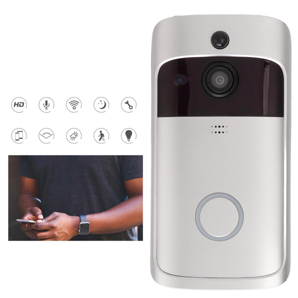 Wireless Smart WiFi Video Intercom Doorbell Infrared Night 2 Way Talk ... Wireless Smart WiFi Video Intercom Doorbell Infrared Night 2 Way Talk ...