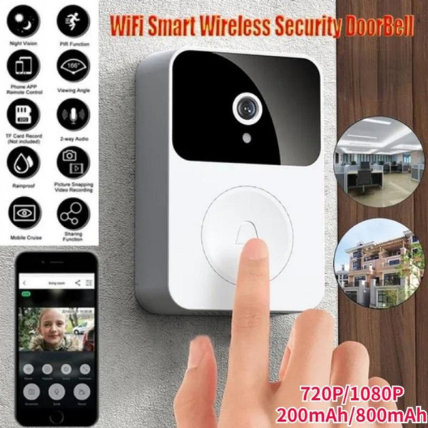 X9 Intelligent Wireless Doorbell Visual Doorbell Wifi Doorbell Standard ...
