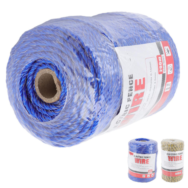 Fences Poly Wire Electric Fence Polywire 6 Strands for Protection | Wish