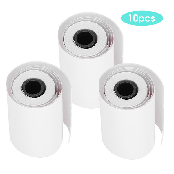 10Pcs Thermal Paper for Mini Printer Small Printing Paper Wireless ...