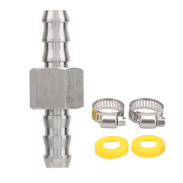 Fuel Pressure Sensor T‑Fitting Adapter Fit for 3/8 Universal Car Quick ...