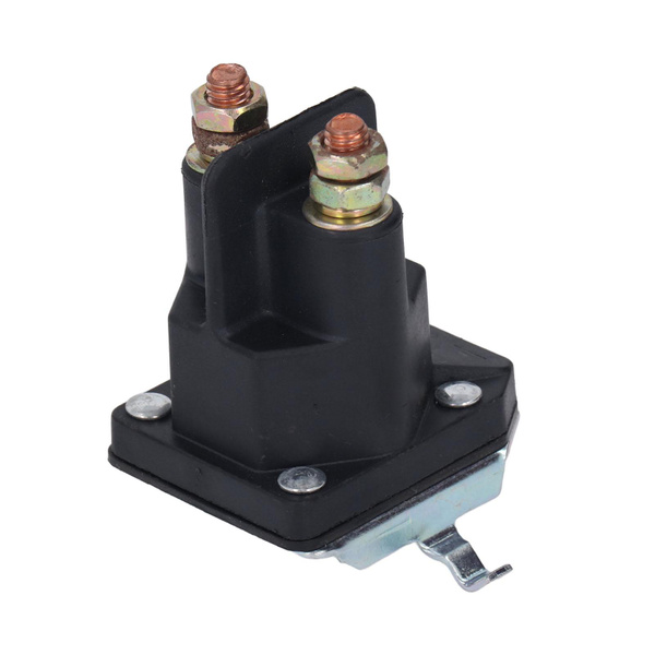 Starter Solenoid Relay ABS 4.8W 3 Pin Relay 12VDC Brass Coils Magnetic ... Starter Solenoid Relay ABS 4.8W 3 Pin Relay 12VDC Brass Coils Magnetic ...