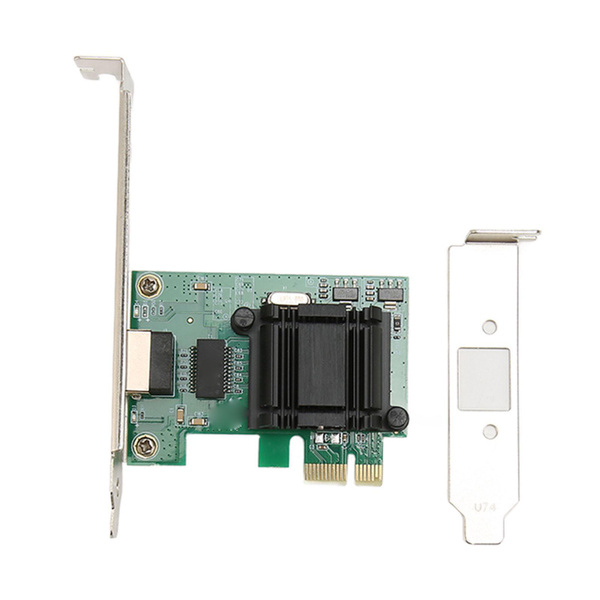 Ethernet Card, 10 100 1000Mbps PCI E Gigabit Ethernet Card for Server ...