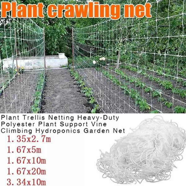 Trellis Net, Heavy-Duty Polyester Trellis Net Design for Climbing ...