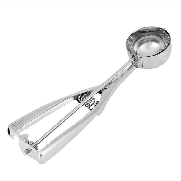 5cm Stainless Steel Ice Cream Scoop Ice Cream Mash Potato Spoon Disher ...